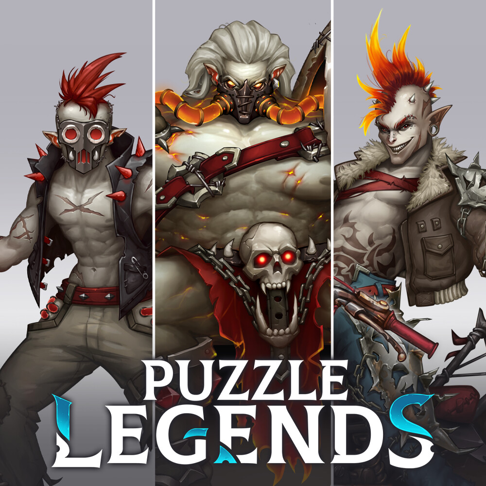 ArtStation - Puzzle Legends