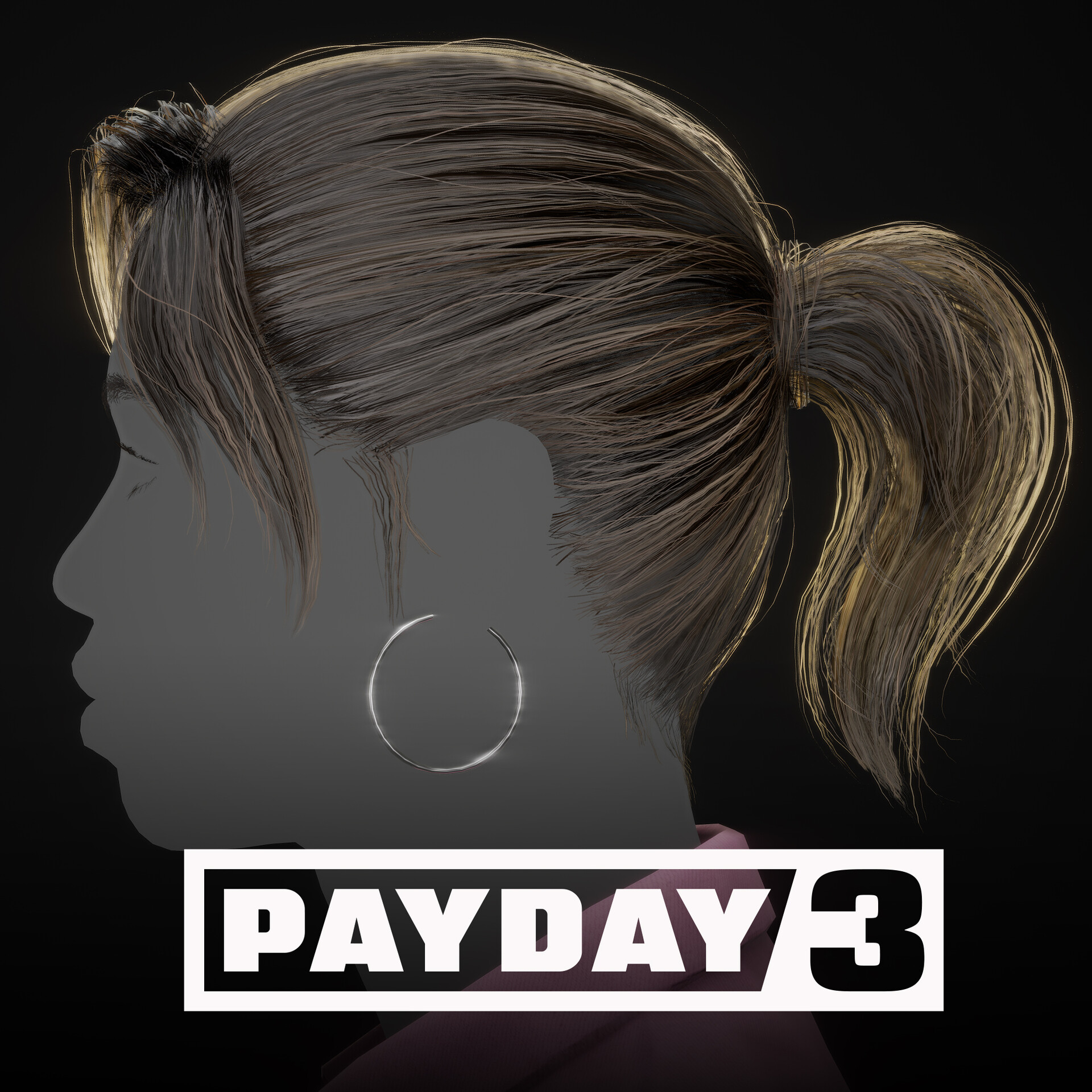 ArtStation - Payday3 Modular NPC_Hair