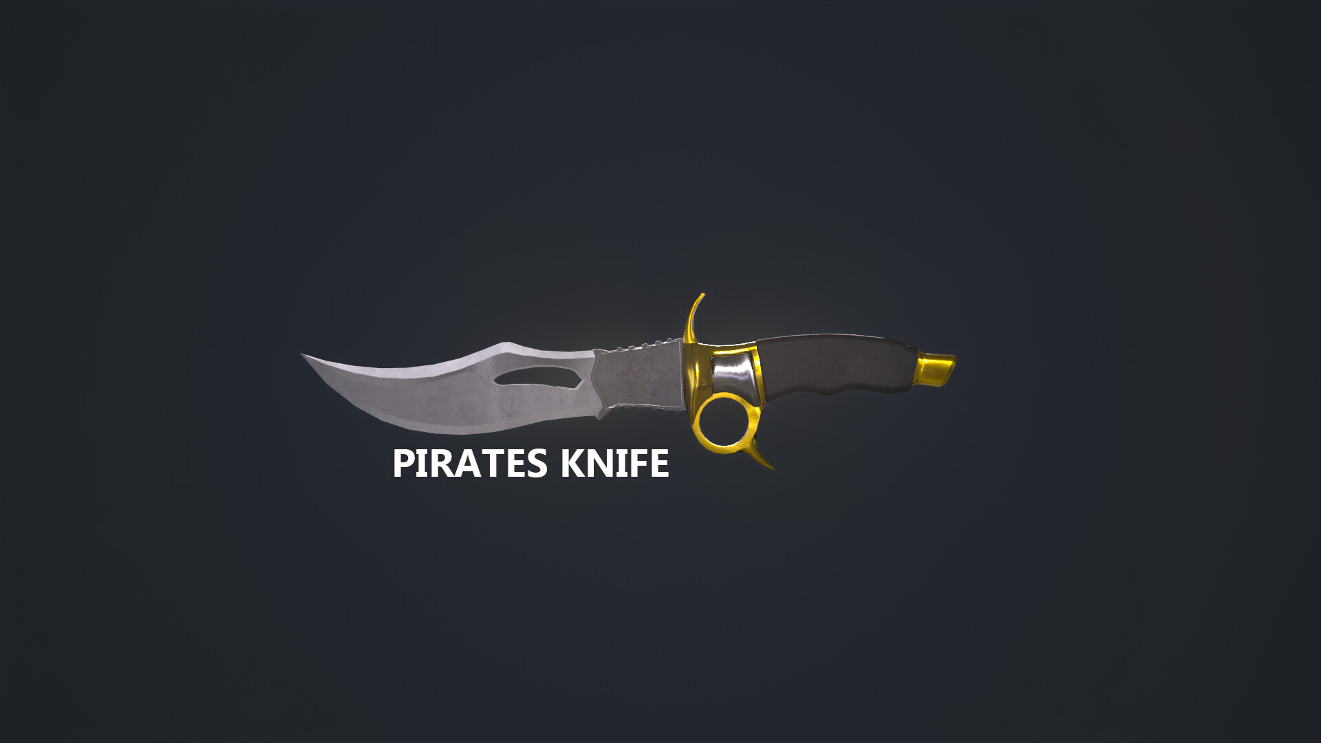 ArtStation - Pirates Knife 3d model