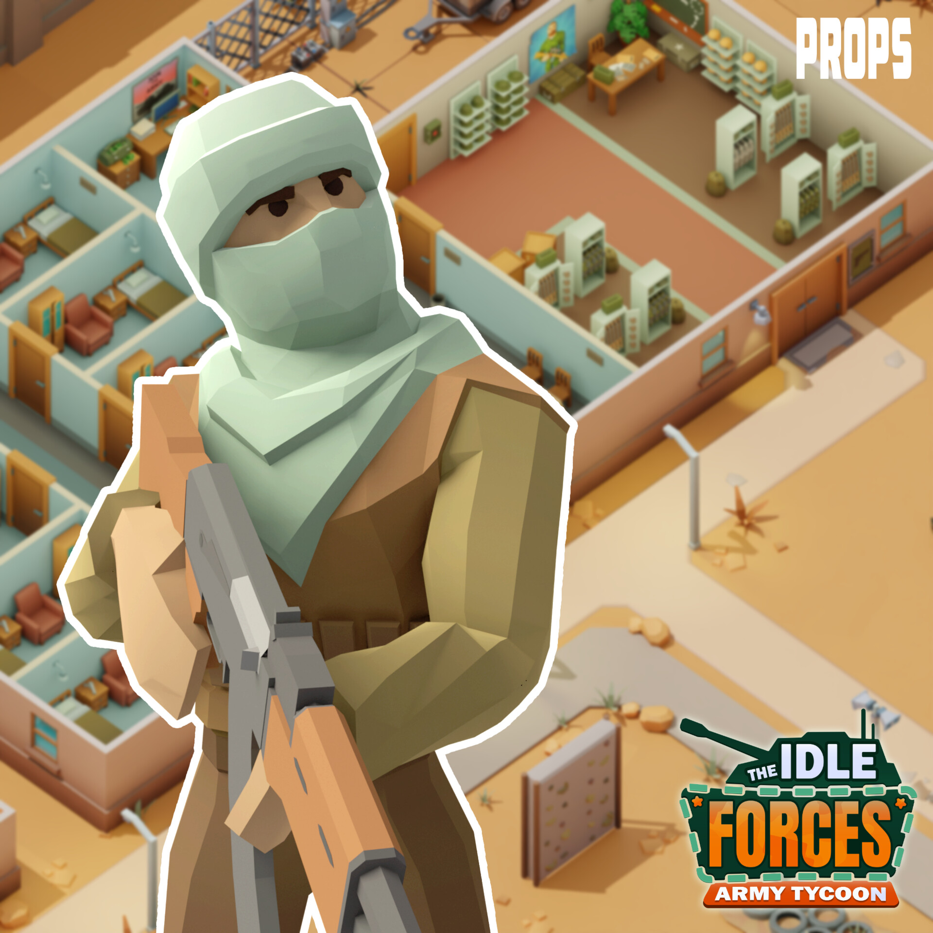 ArtStation - The Idle Forces: Army Tycoon - Modules & Facilities