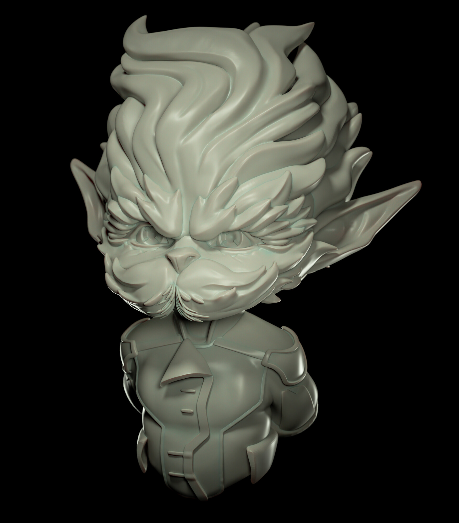 ArtStation - ARCANE - Heimerdinger (Day 3 Sculptober2023)