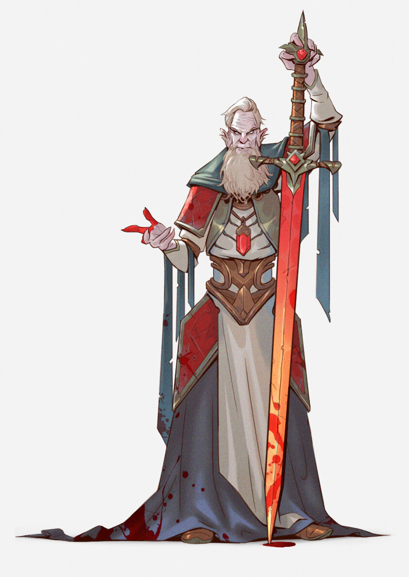 ArtStation - Blood Knight