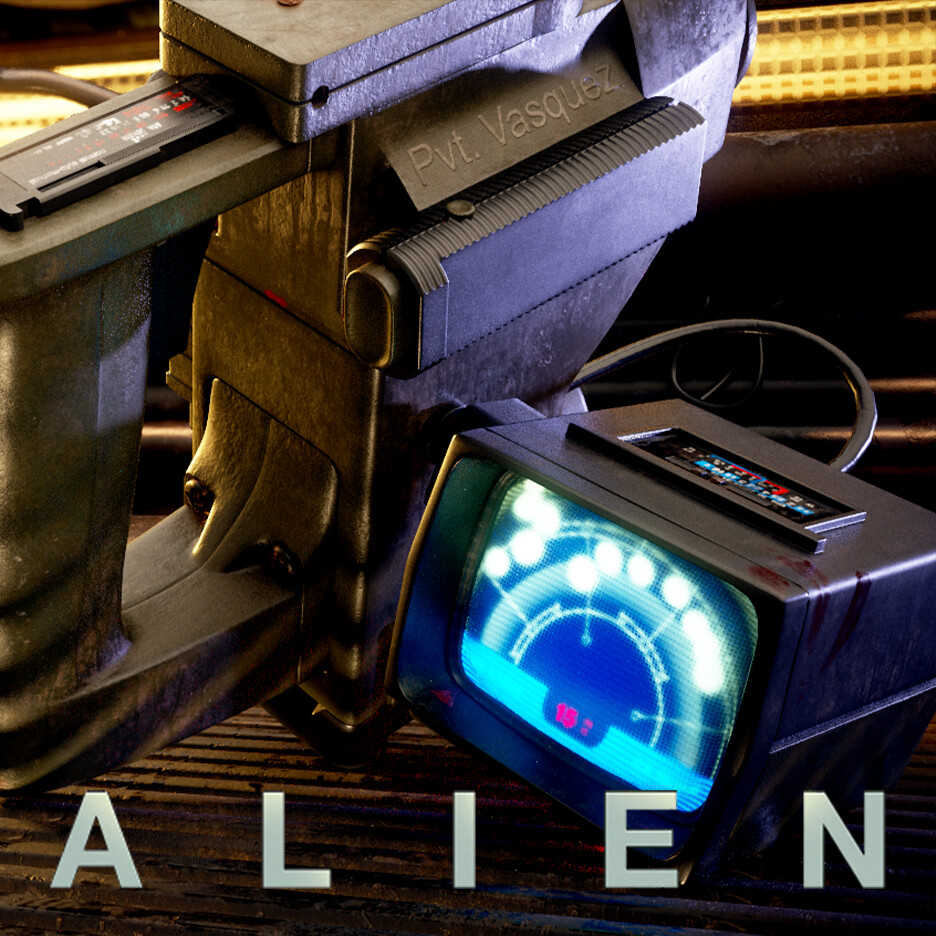 ArtStation - Aliens: Motion Tracker