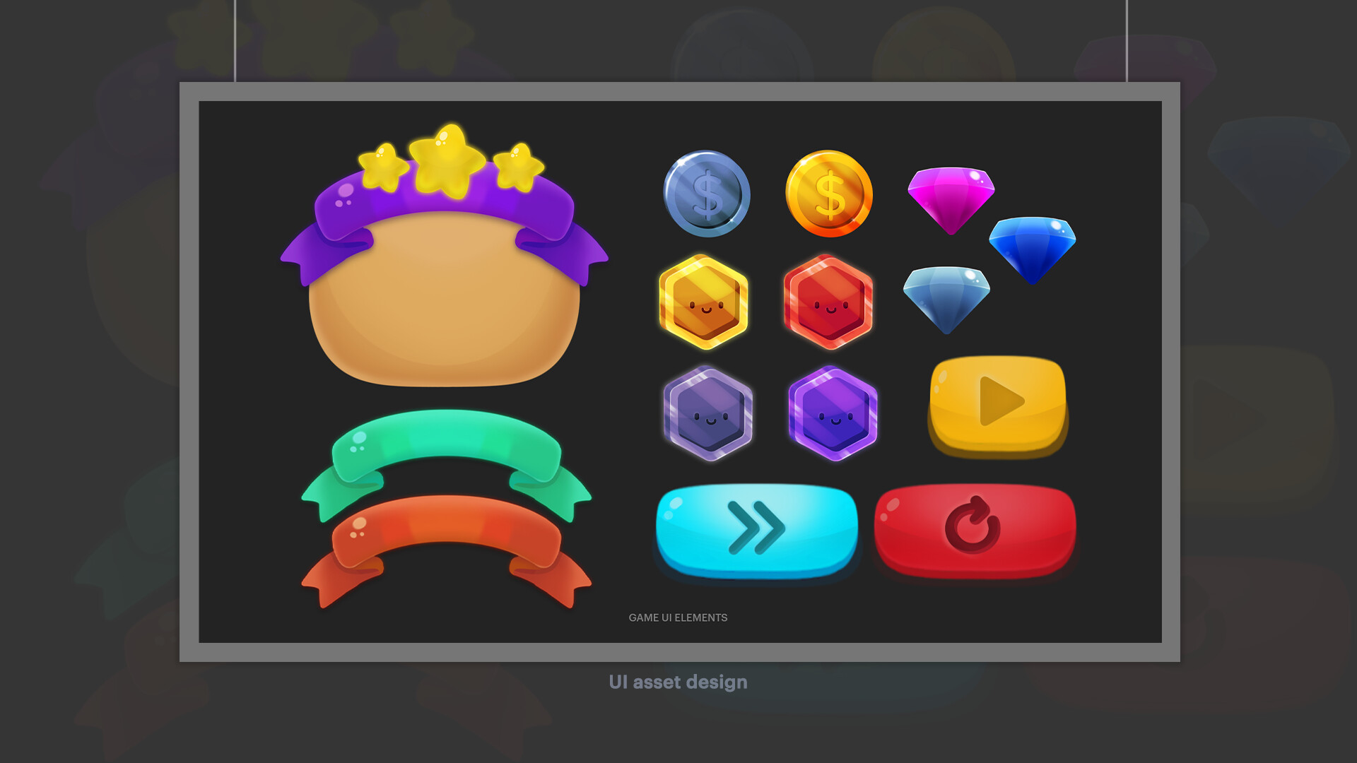 ArtStation - Casual Game UI Design