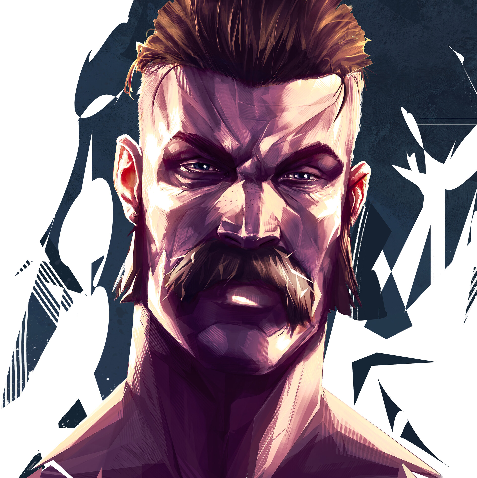 ArtStation - Gruff Medic - Concept Portrait