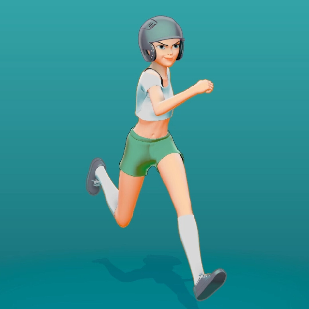 ArtStation - Run Cycle Animation