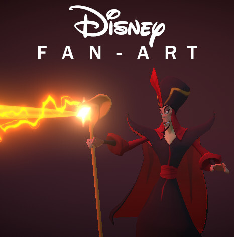ArtStation - Jafar Spell VFX - fanart of Aladdin