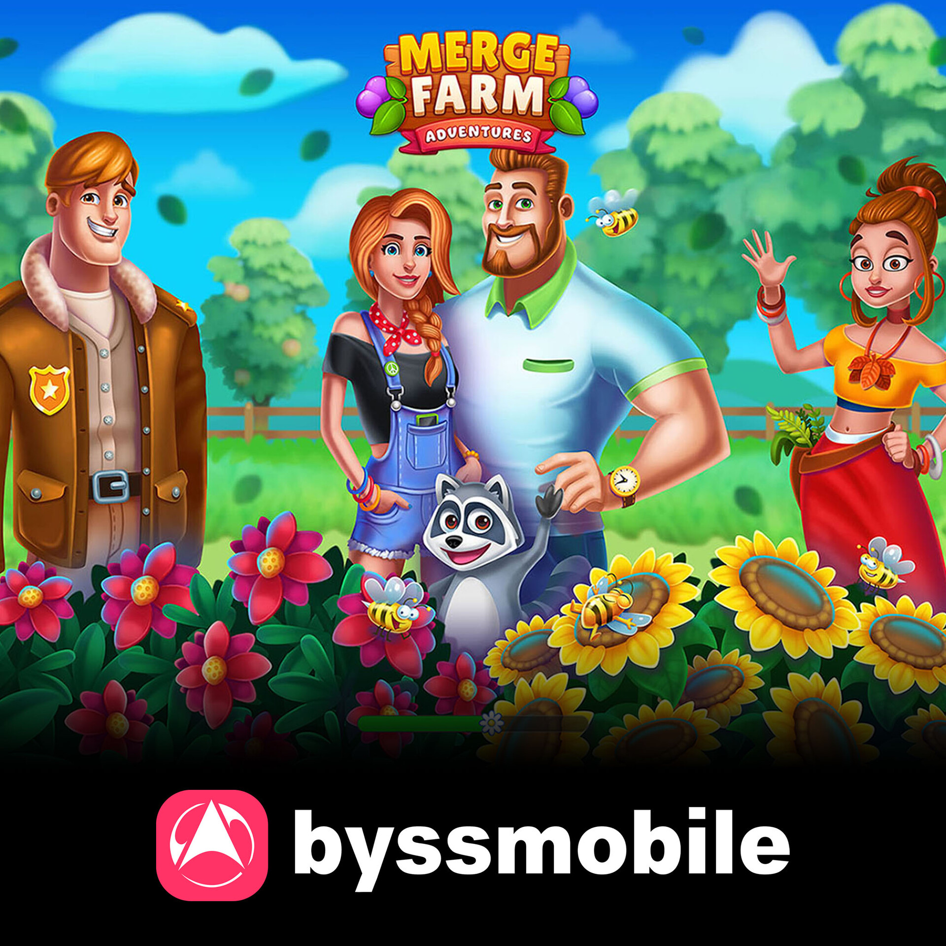 ArtStation - "Merge farm adventures" - © Copyright Byss mobile.