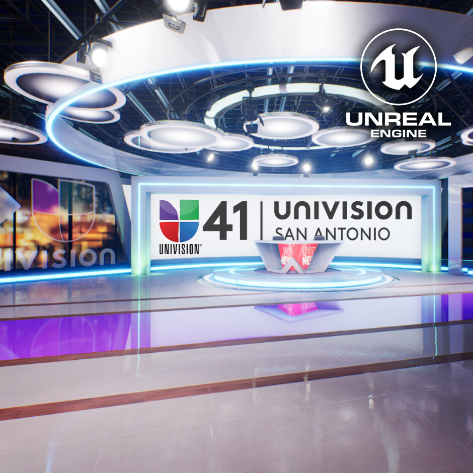 ArtStation - TV set Design- Univision