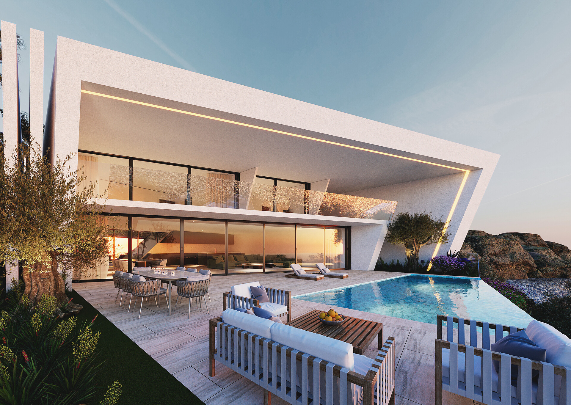 ArtStation - SUNSET VILLAGE