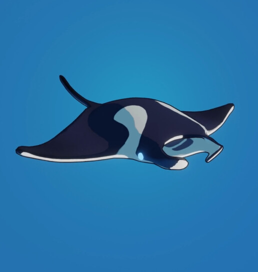 ArtStation - Manta Ray Animation