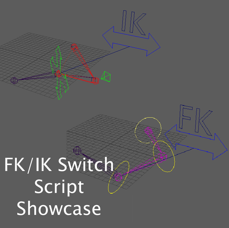 ArtStation - FK/IK Switch Script Showcase