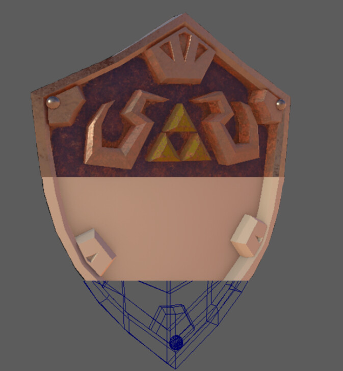 ArtStation - Hyrule Shield TLoZ