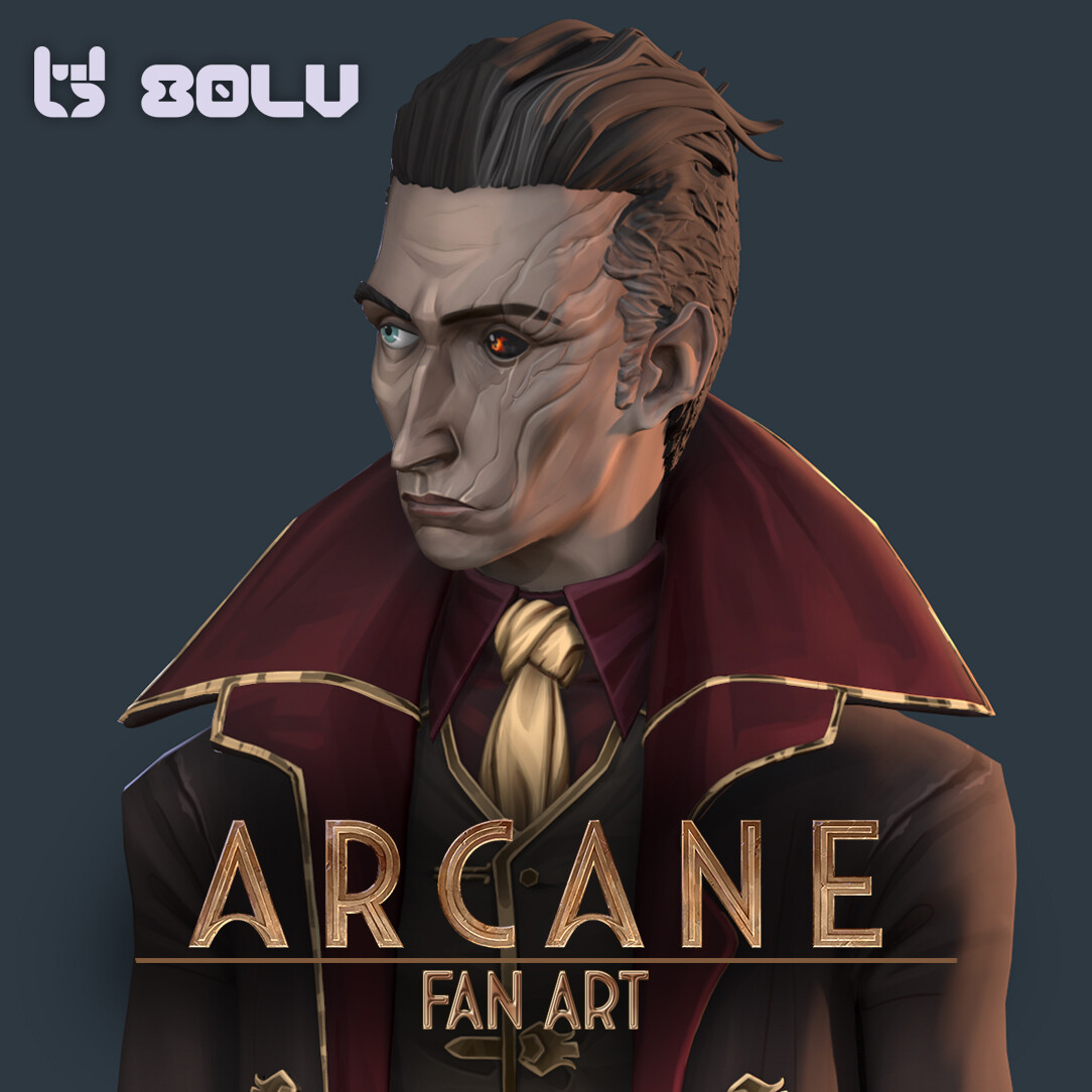 ArtStation - ARCANE - Silco FanArt