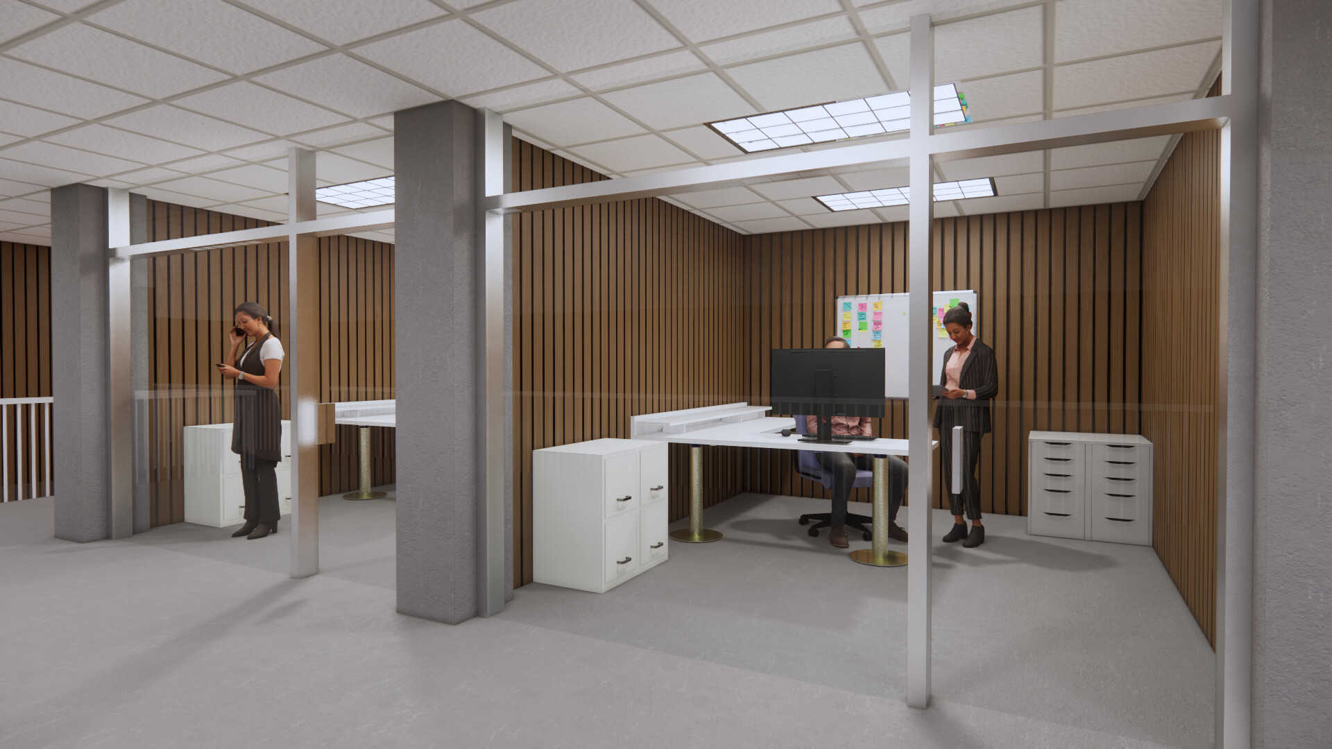 ArtStation - Welding Space Redesign - Architectural Visualization