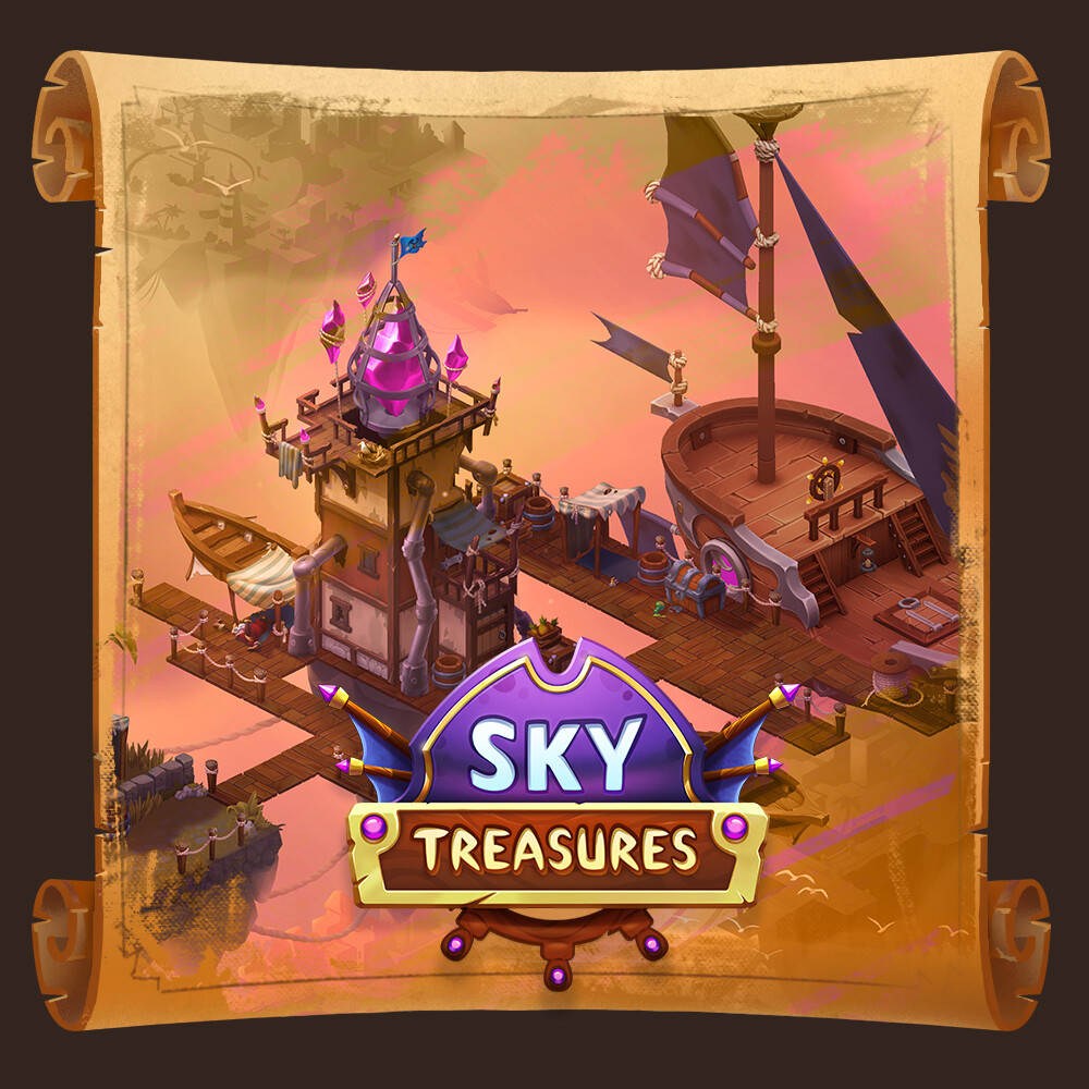 ArtStation - Sky Treasures - Location