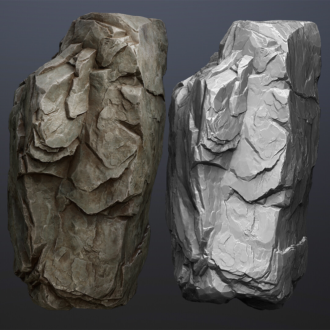 ArtStation - Rock Practice