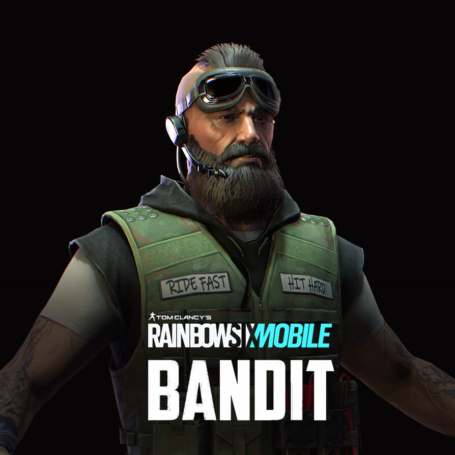 ArtStation - RAINBOWSIX MOBILE BANDIT