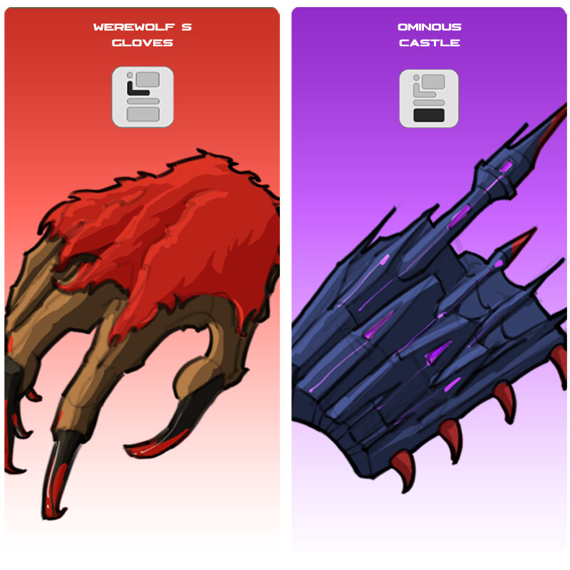 ArtStation - Some weapon component designs of Infinite Jump 8