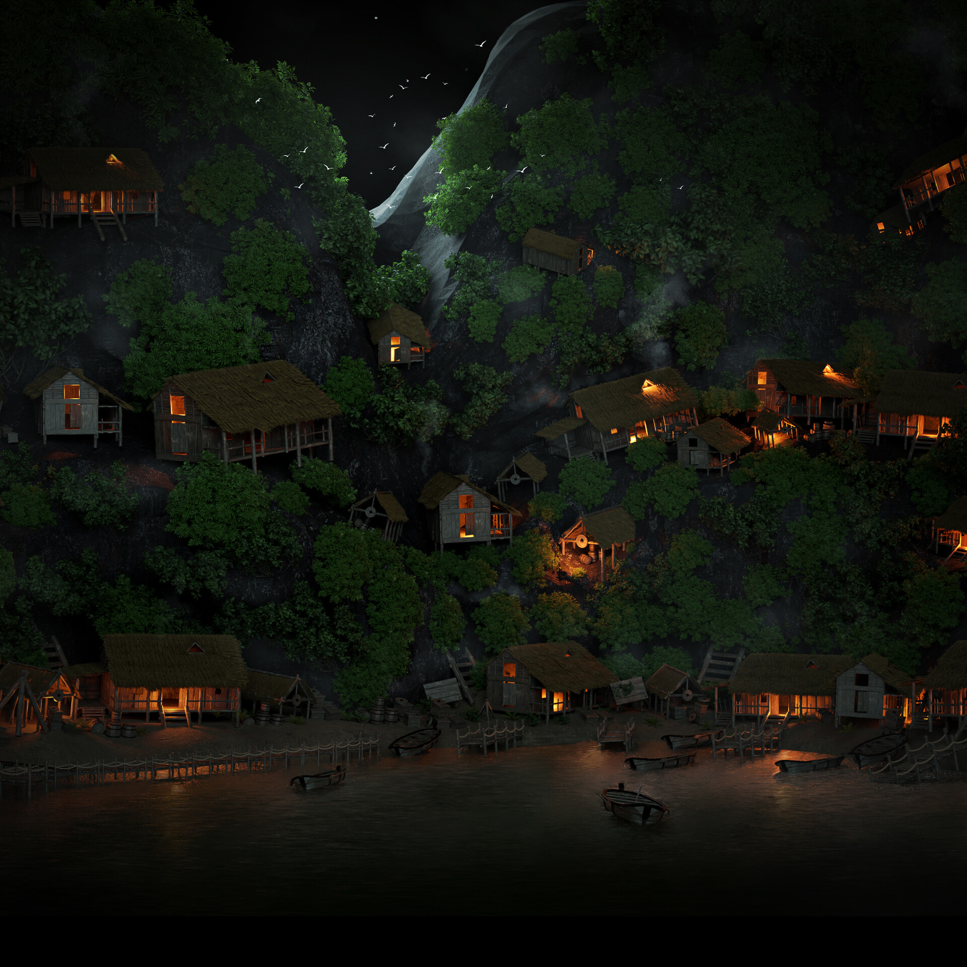 ArtStation - Secret village