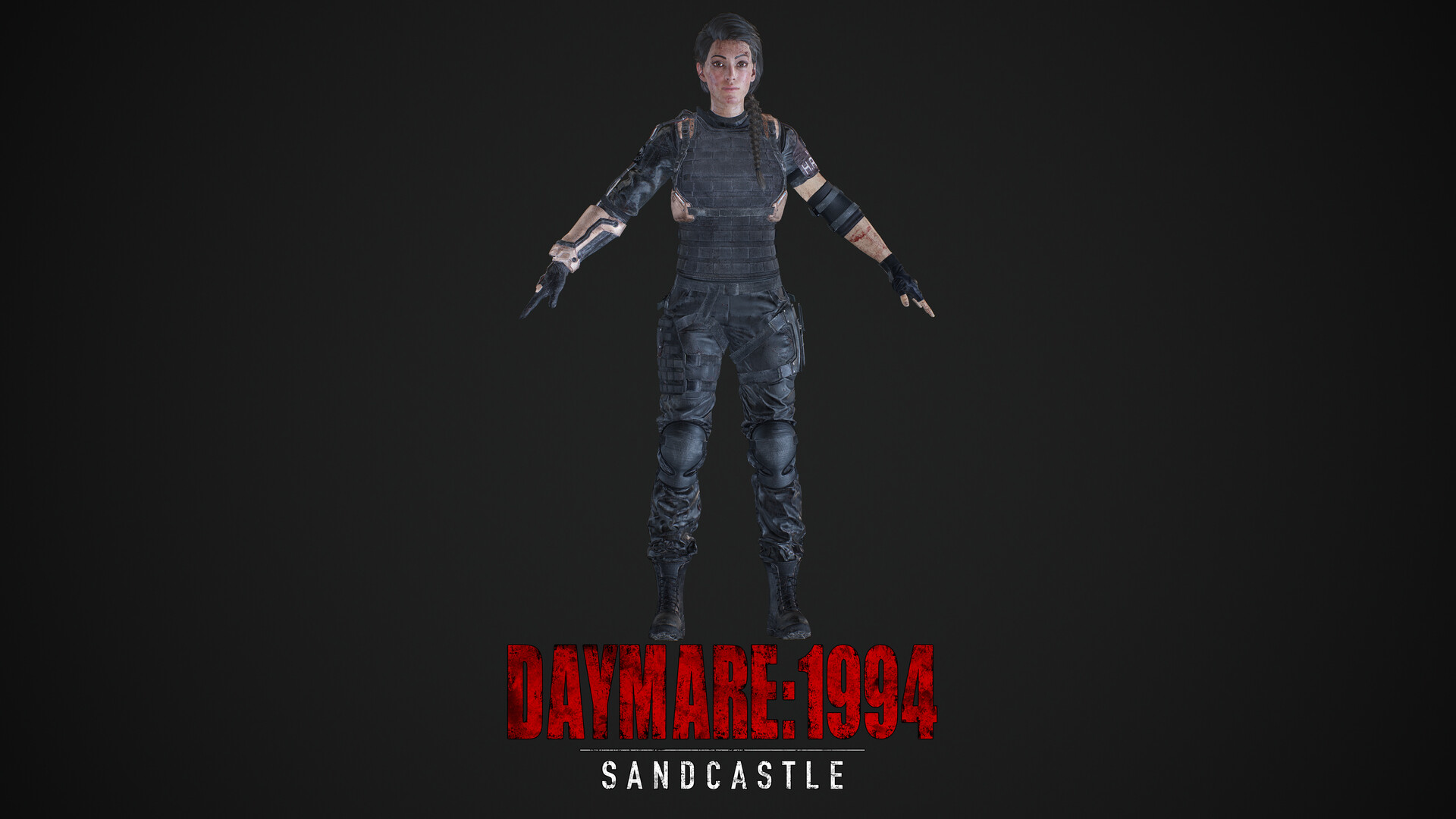 ArtStation - Daymare: 1994 Sandcastle - Main Character Texturing ...