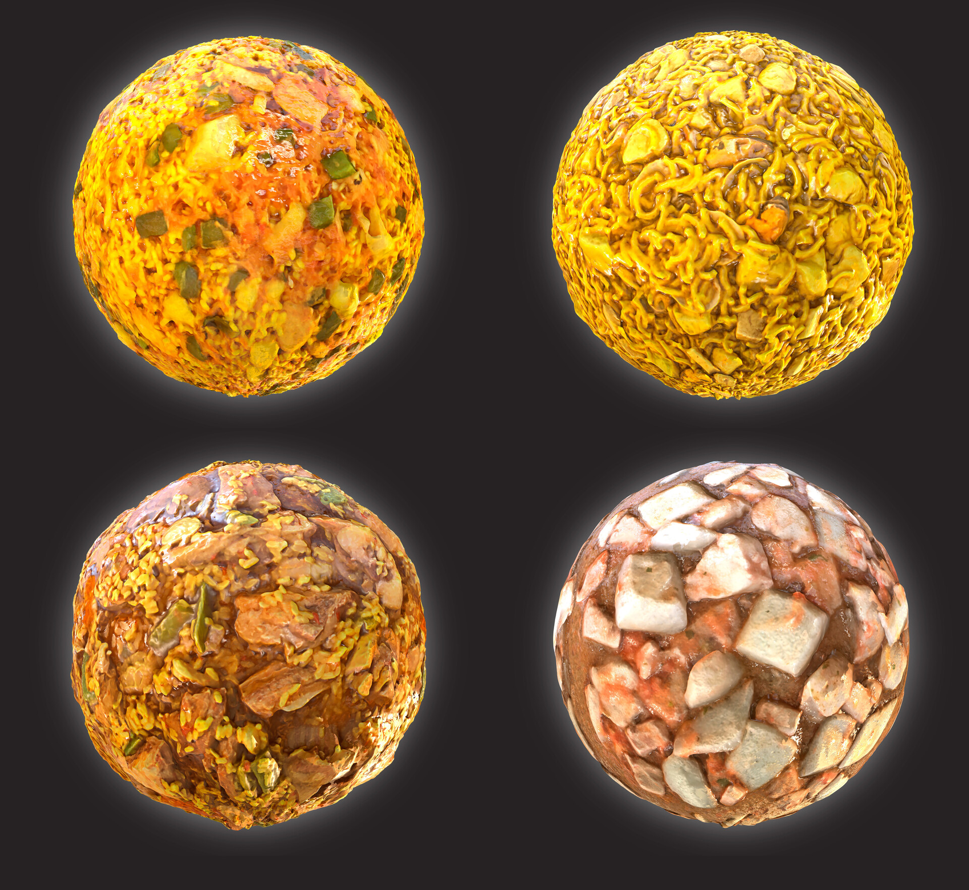 ArtStation - Food Materials