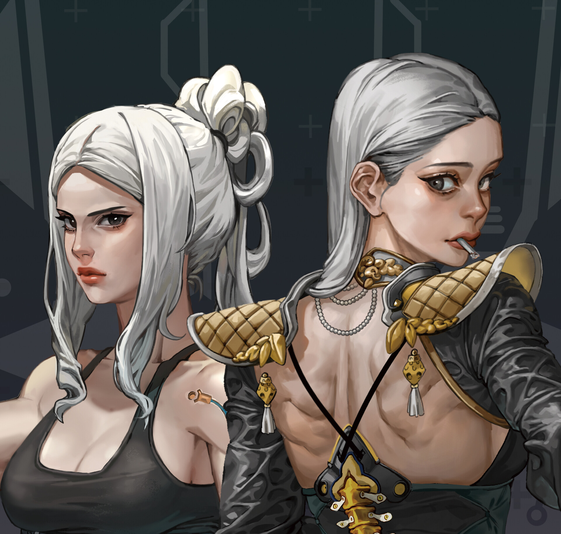 ArtStation - SF concept girl