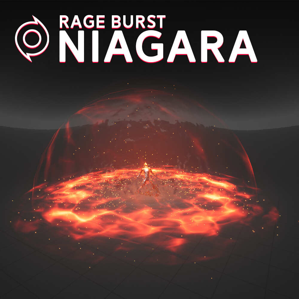 ArtStation - Fire Rage Burst VFX in Unreal Engine 5