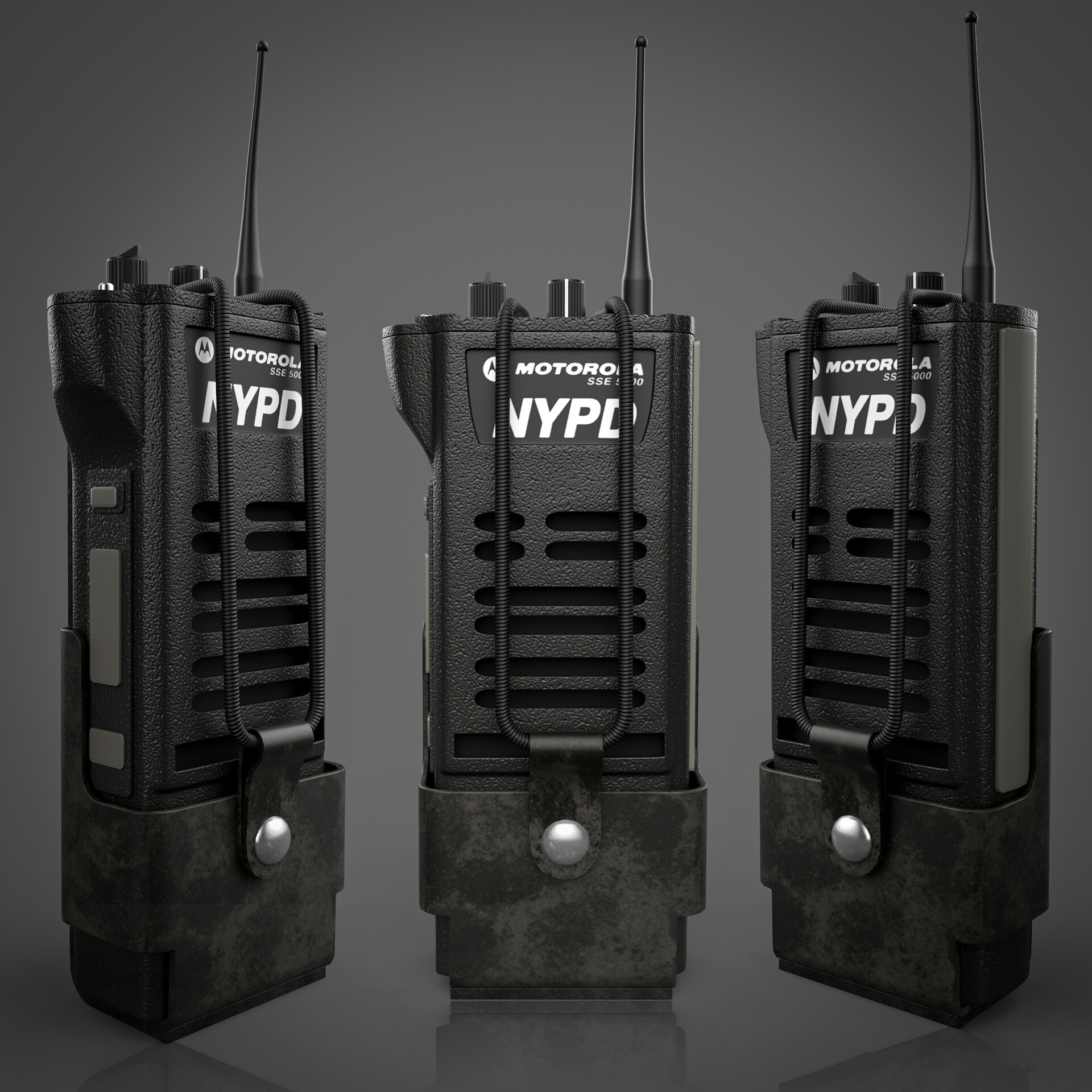 ArtStation - MOTOROLA SSE5000 (NYPD) RADIO