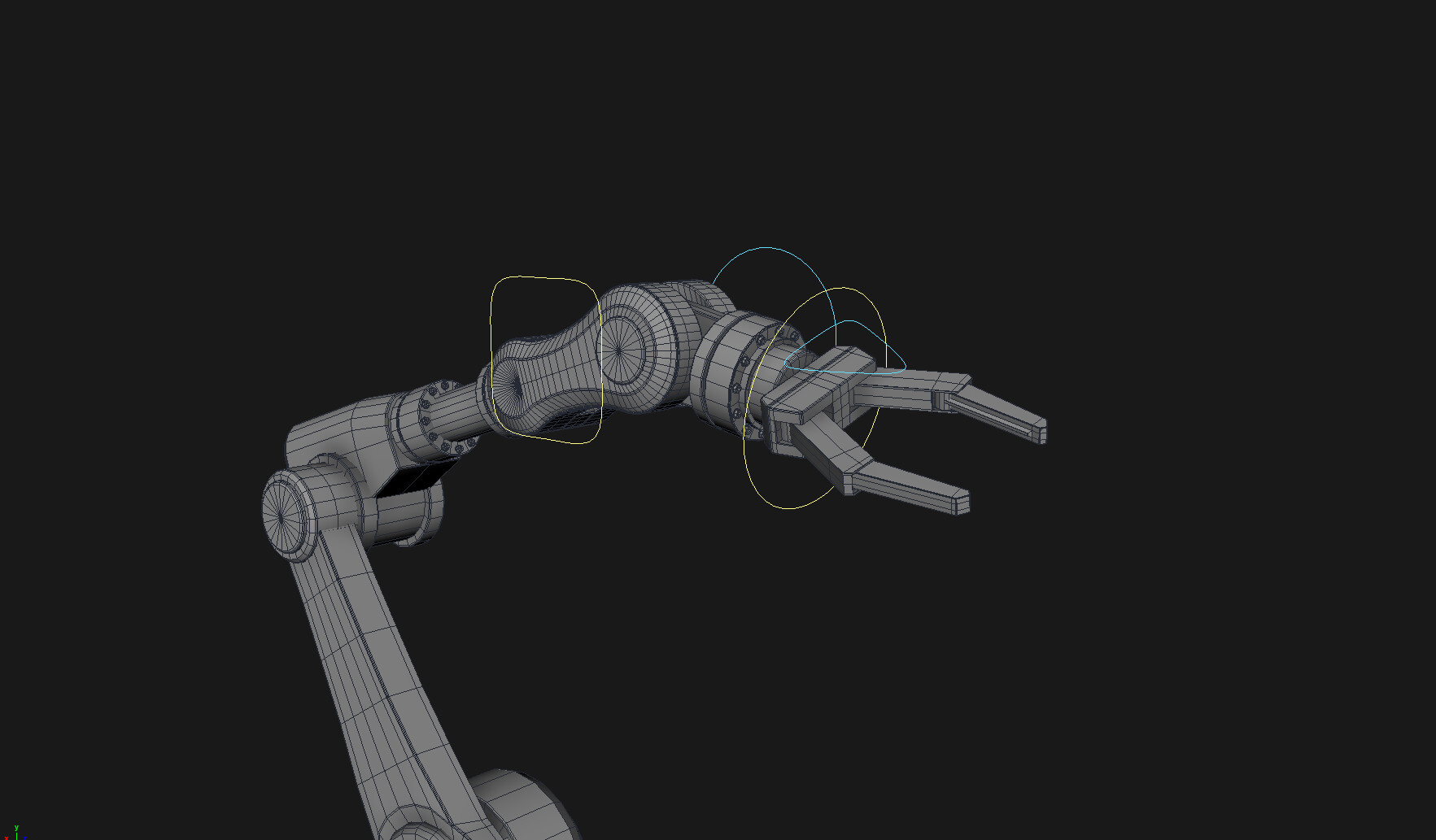 ArtStation - Industrial Arm - Rig & Procedural Animation Research