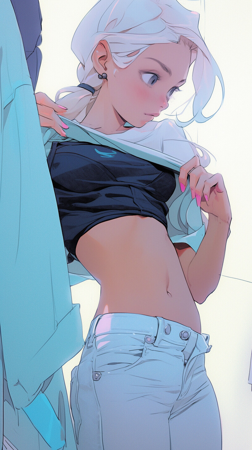 ArtStation - Trying Some (New) Jeans