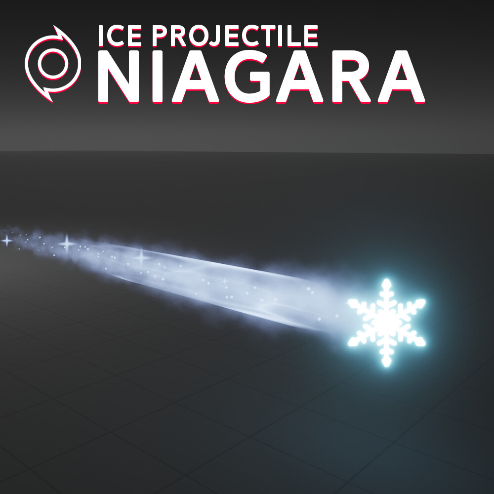 ArtStation - Ice Projectile VFX in Unreal Engine 5