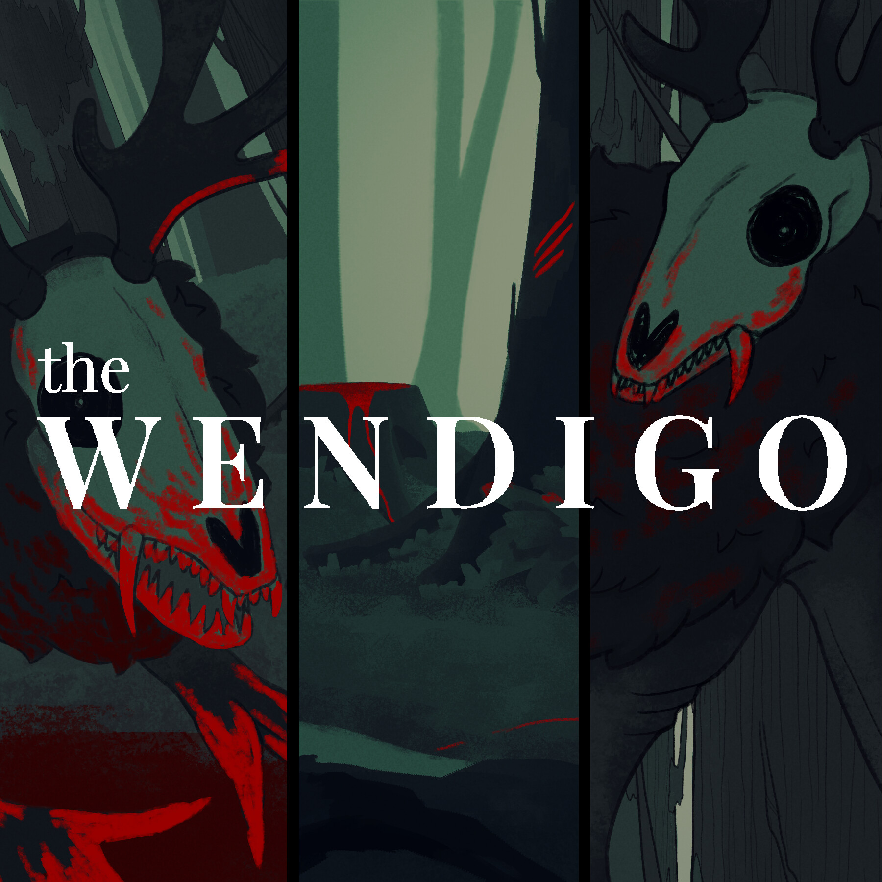 ArtStation - The Wendigo - Pre-production Artbook