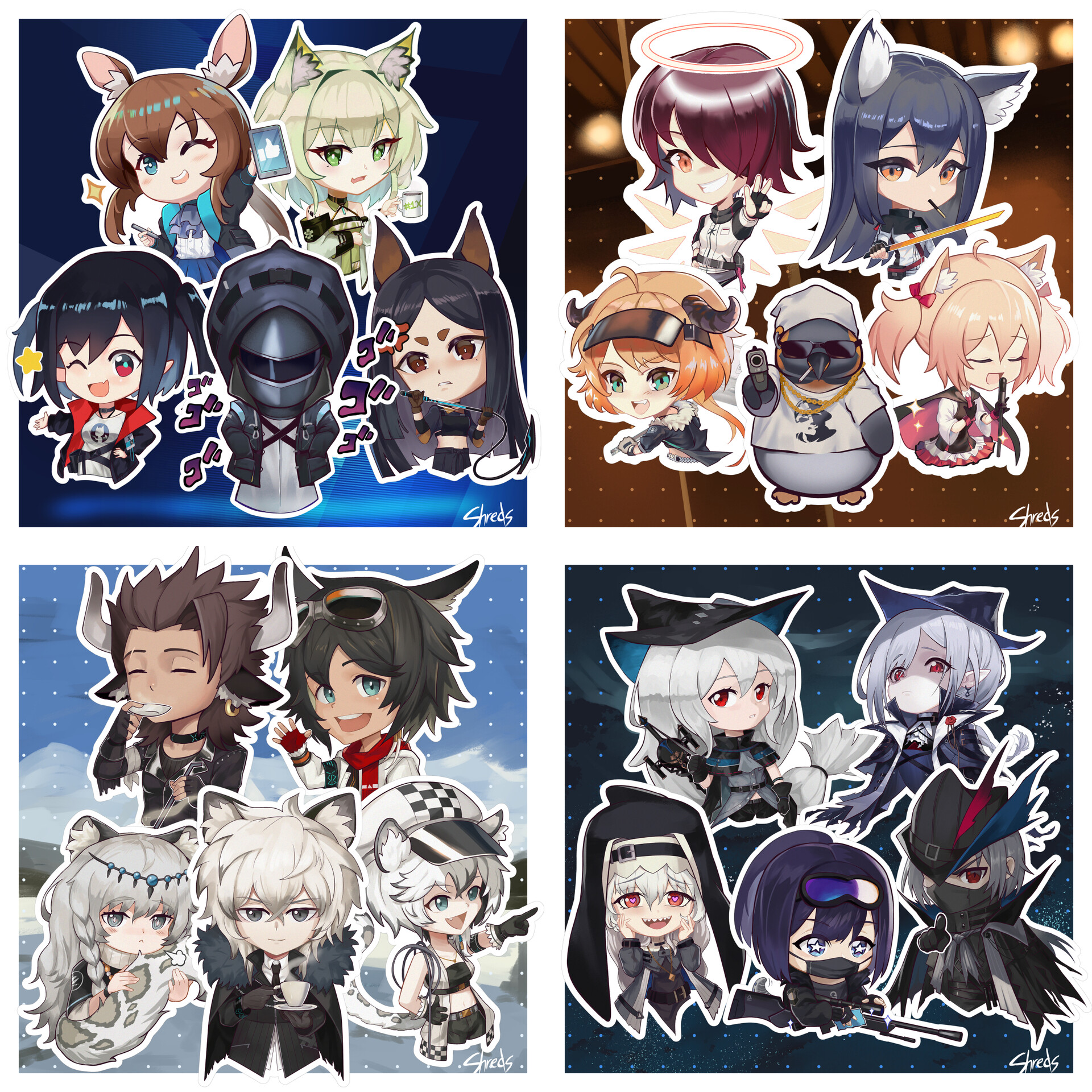 ArtStation - Vol01: Arknights Sticker Collection