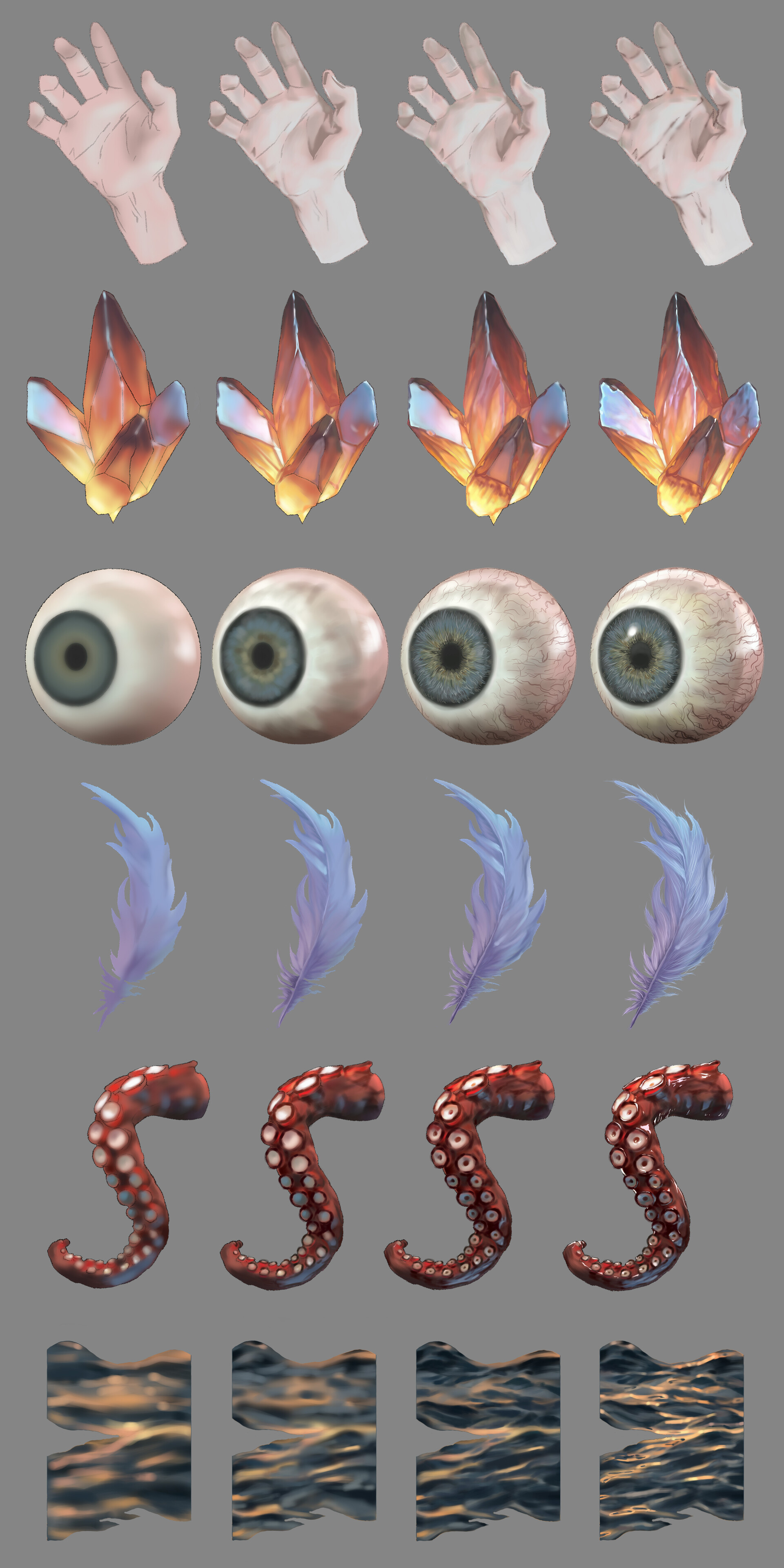 ArtStation - Digital 2D Character Concepts and Props