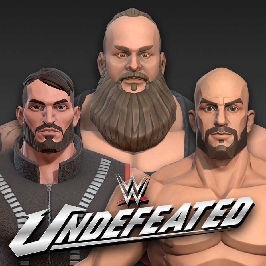 ArtStation - WWE UNDEFEATED