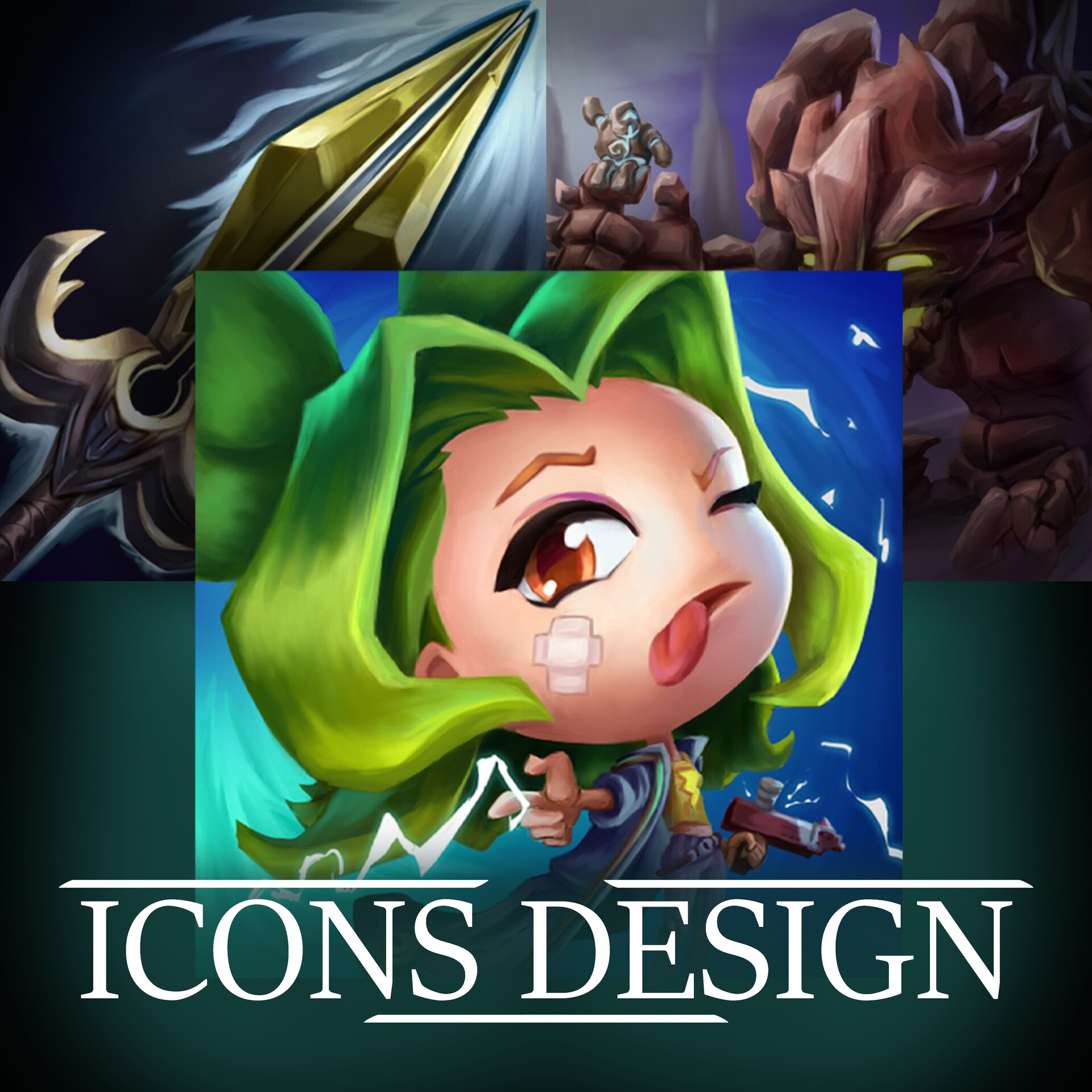 ArtStation - League of Legends Icons Fanart