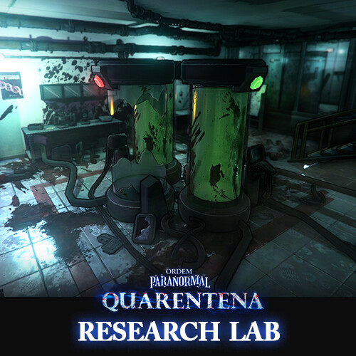 ArtStation - Research Lab | Ordem Paranormal Quarentena