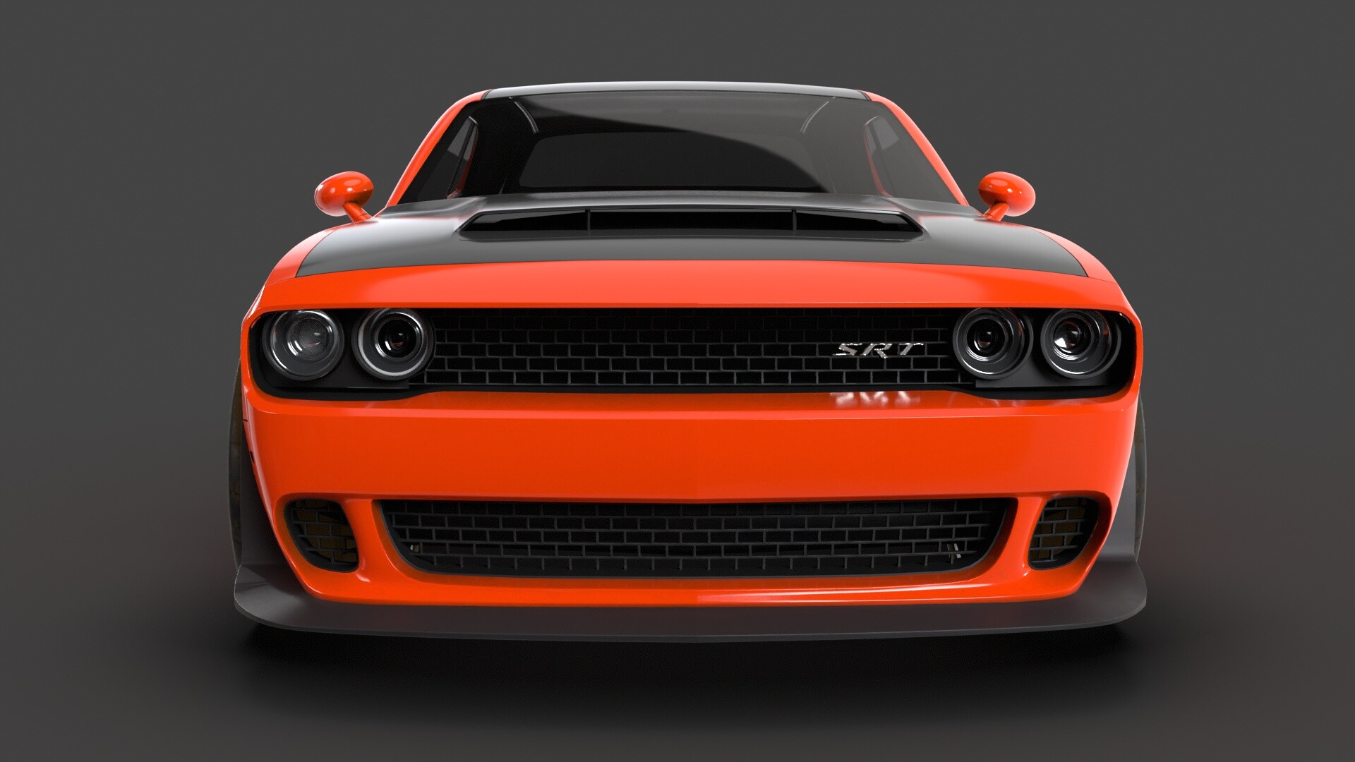 ArtStation - Dodge Challenger SRT Demon 2018