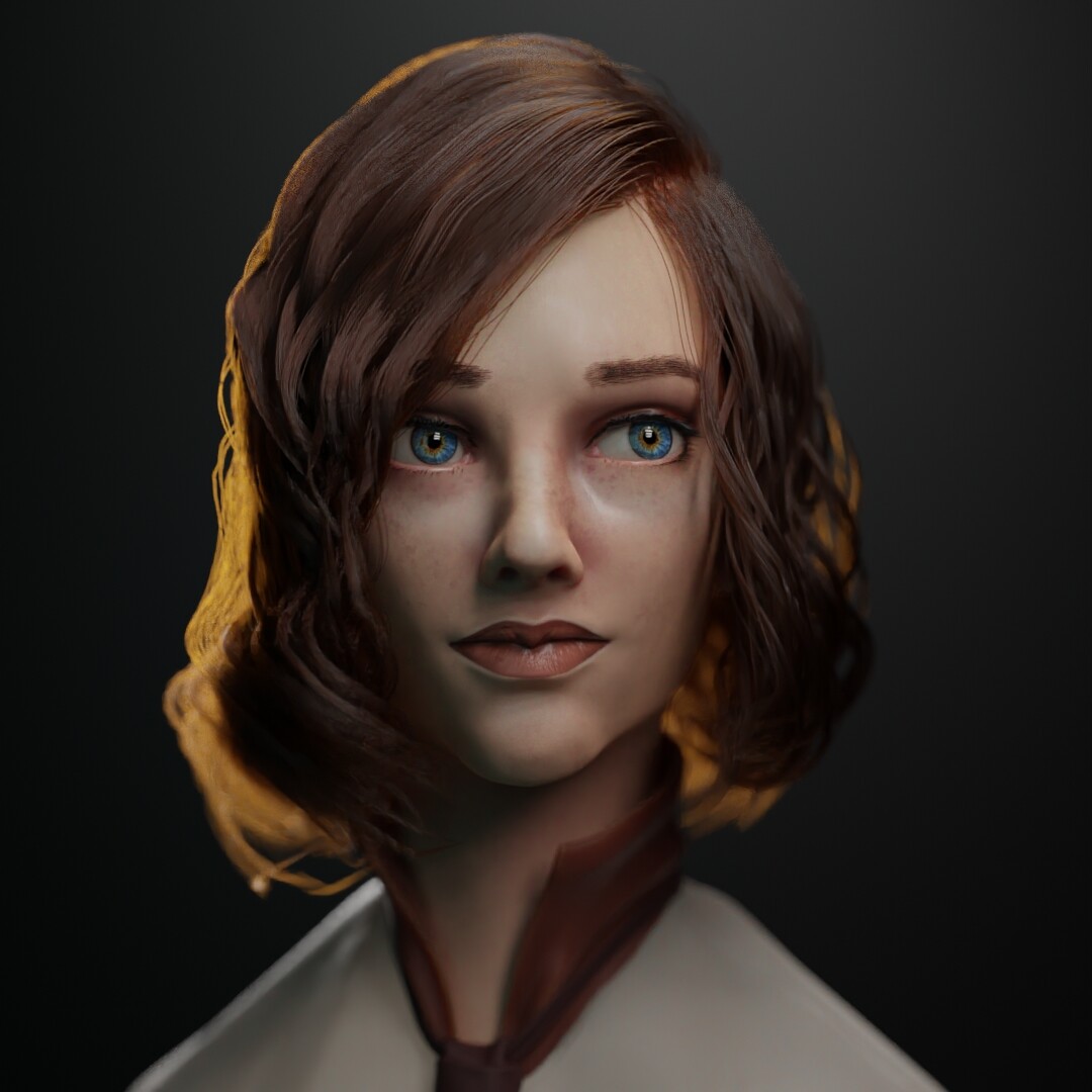 ArtStation - female bust