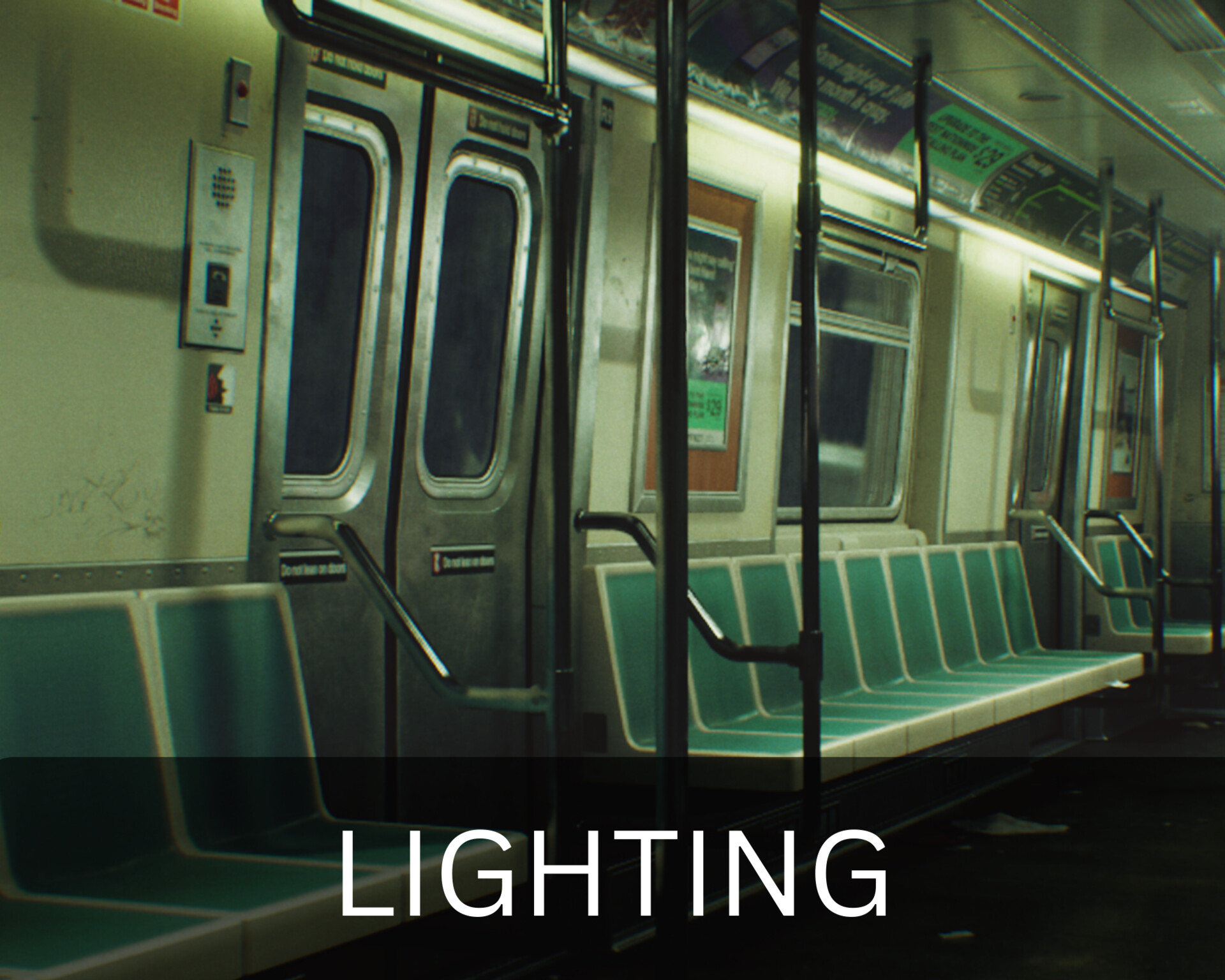 ArtStation - UE5 - Subway Relight