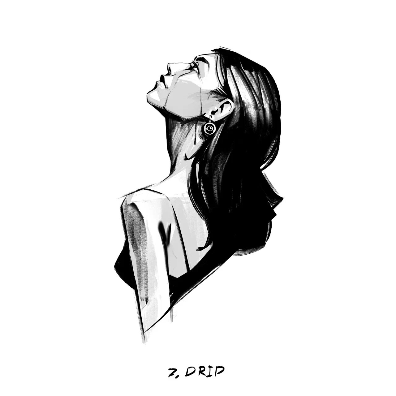 ArtStation - Inktober day 7 DRIP results