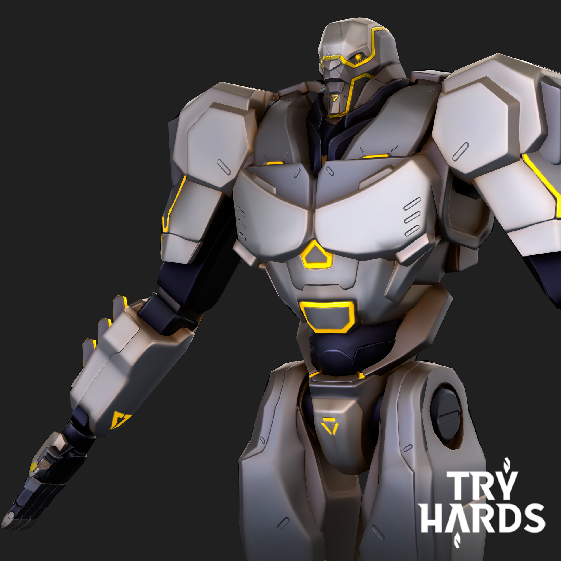 ArtStation - Heavy Dipped Mech Suit