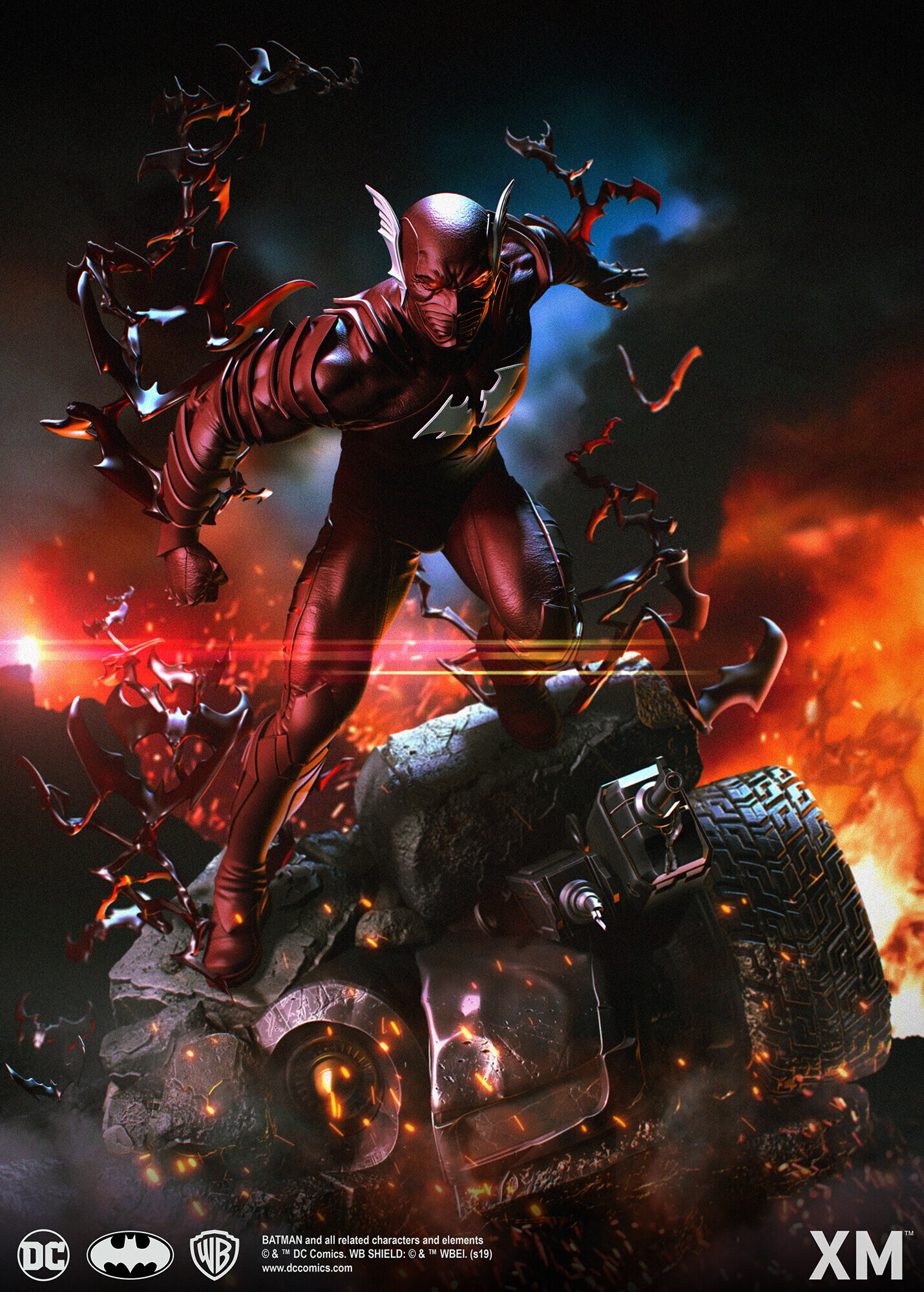 ArtStation - The Red Death, Rebirth 1/6 XM Studios