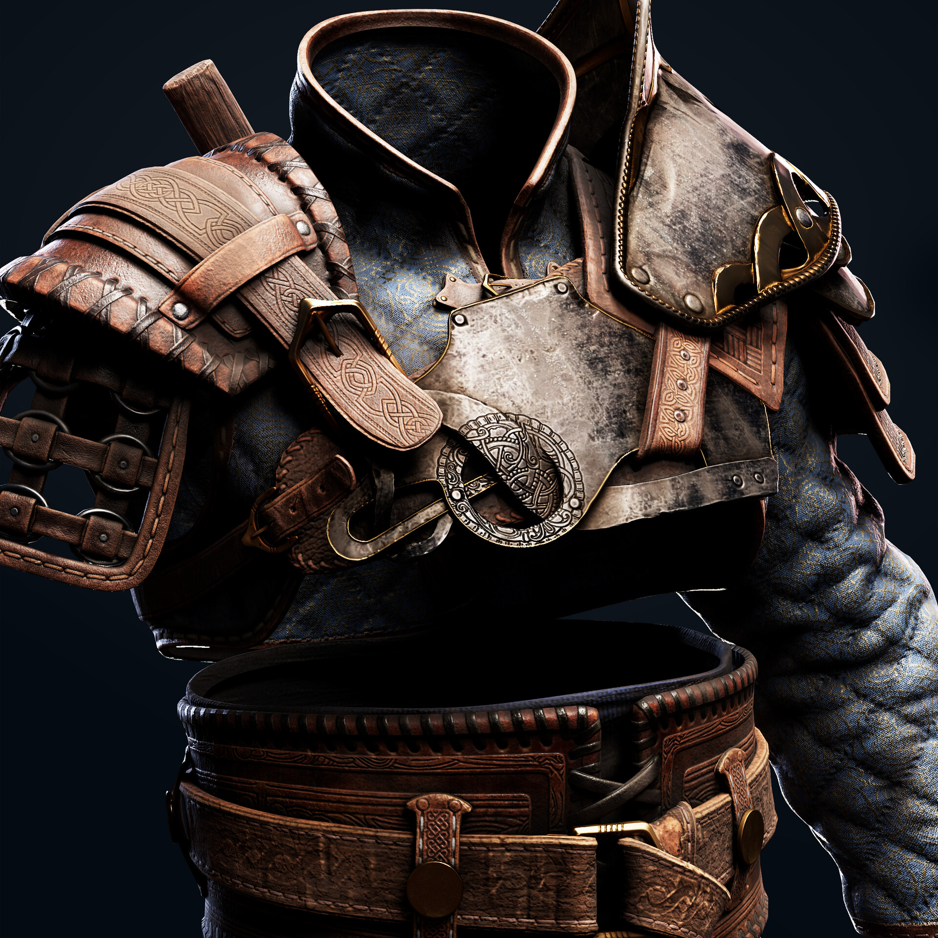 ArtStation - Celtic Warrior Armor