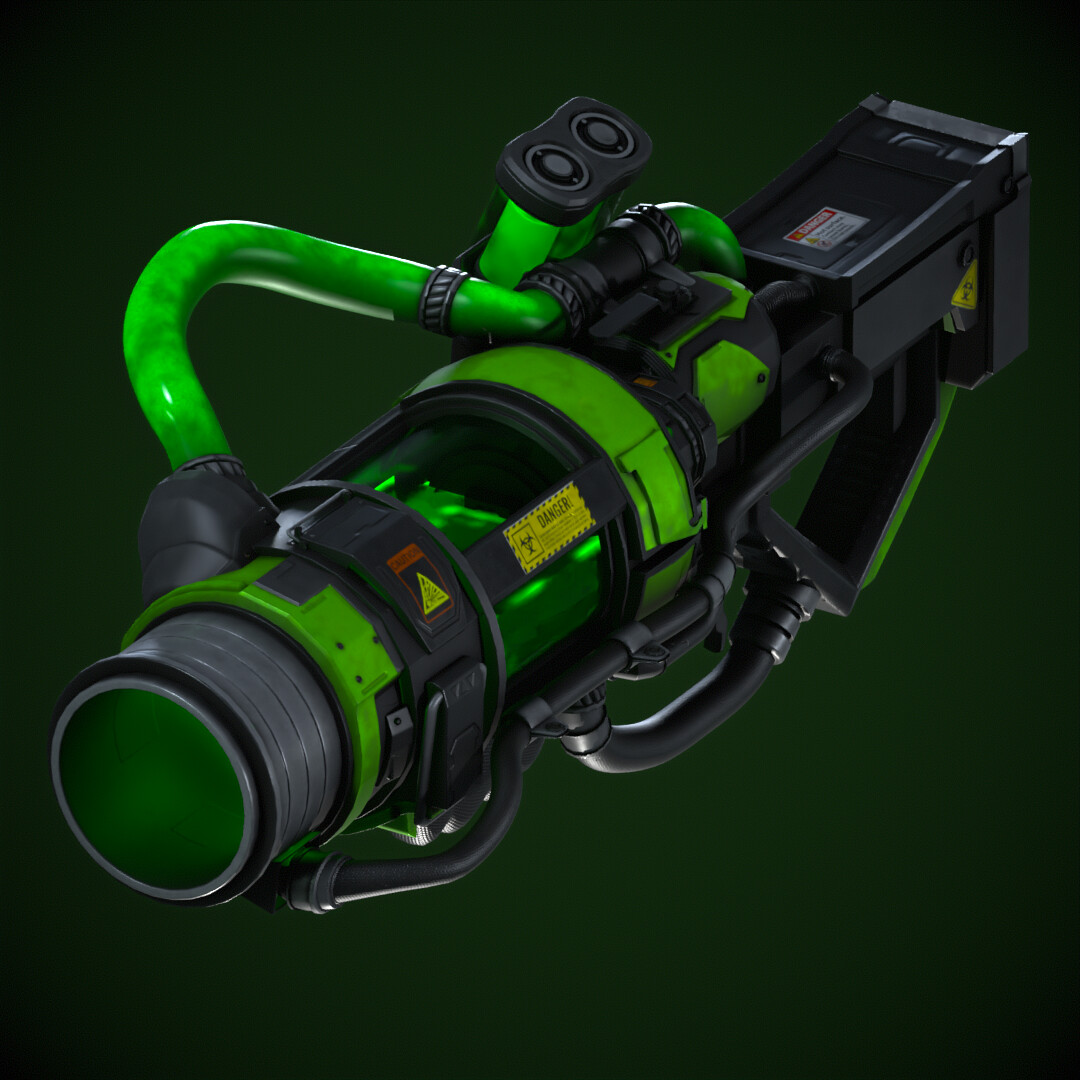 ArtStation - Bio-rifle