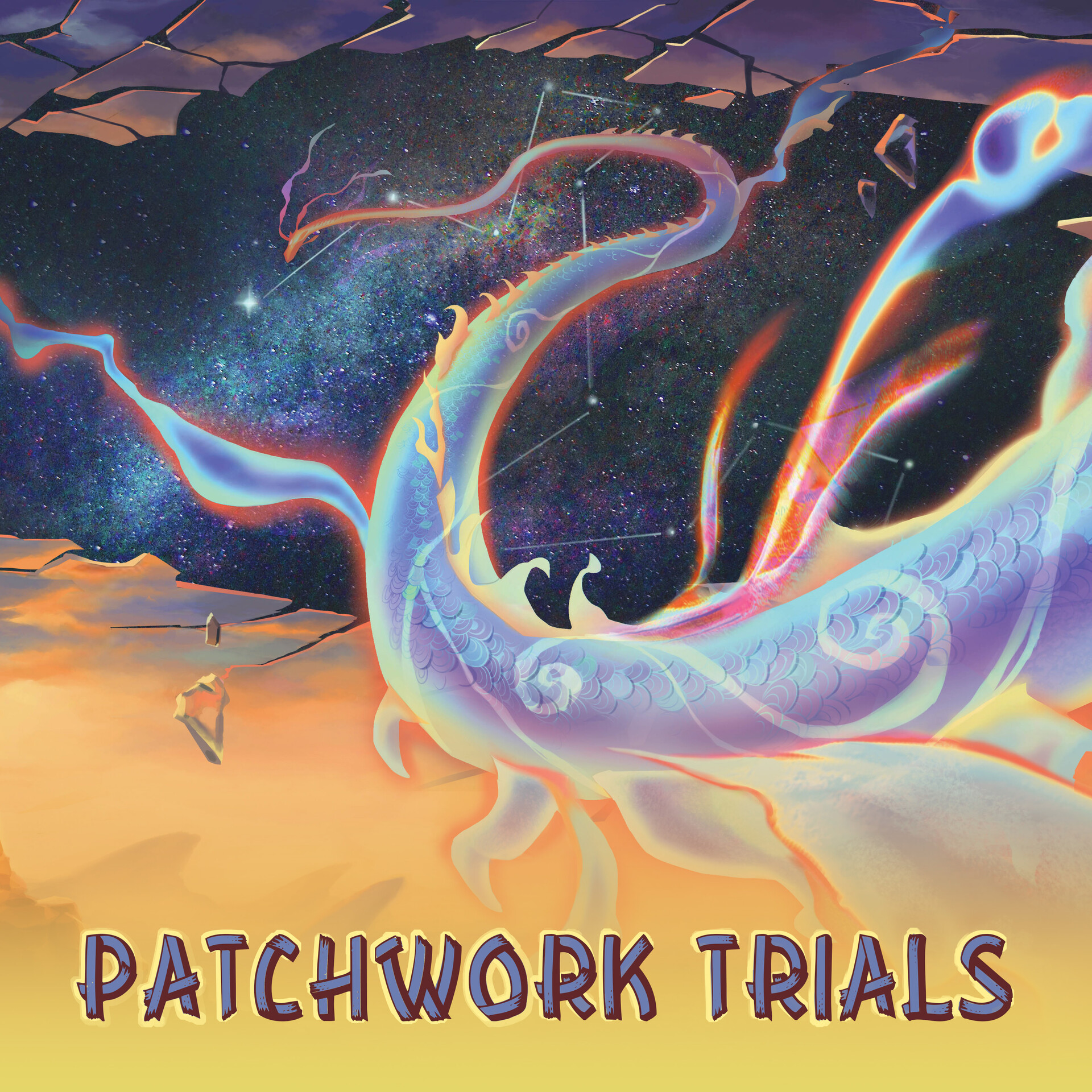 ArtStation - Patchwork Trials - Key Art 2