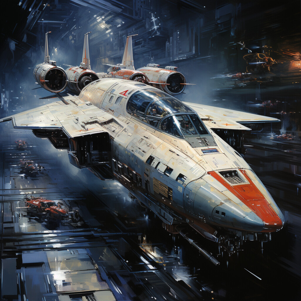 ArtStation - The Space Hawk