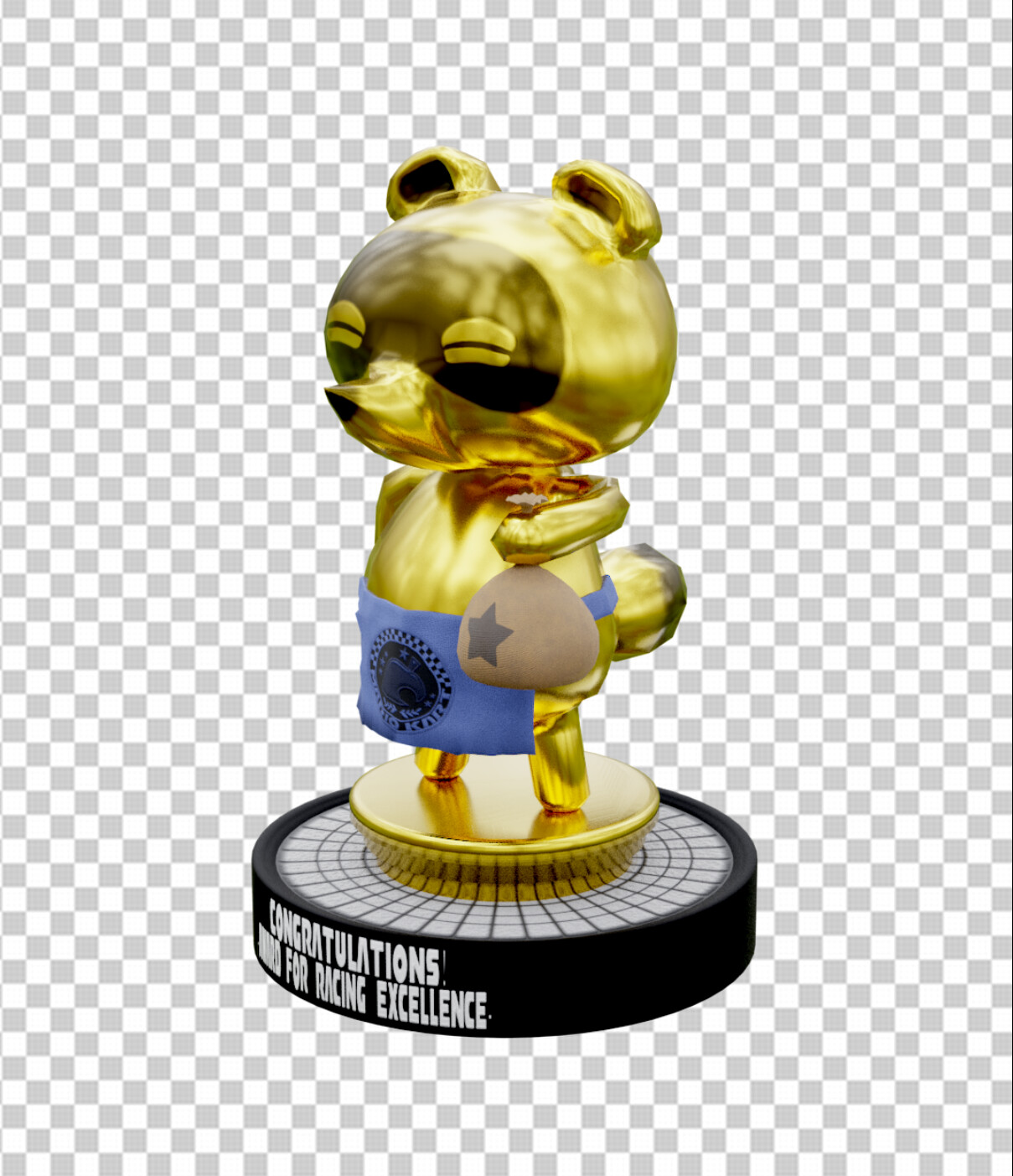 ArtStation - Mario Kart 8 Deluxe - Crossing Trophy