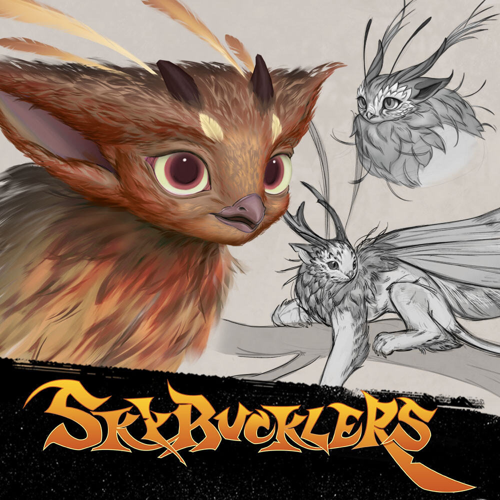ArtStation - Skybucklers - Flying Mount concepts